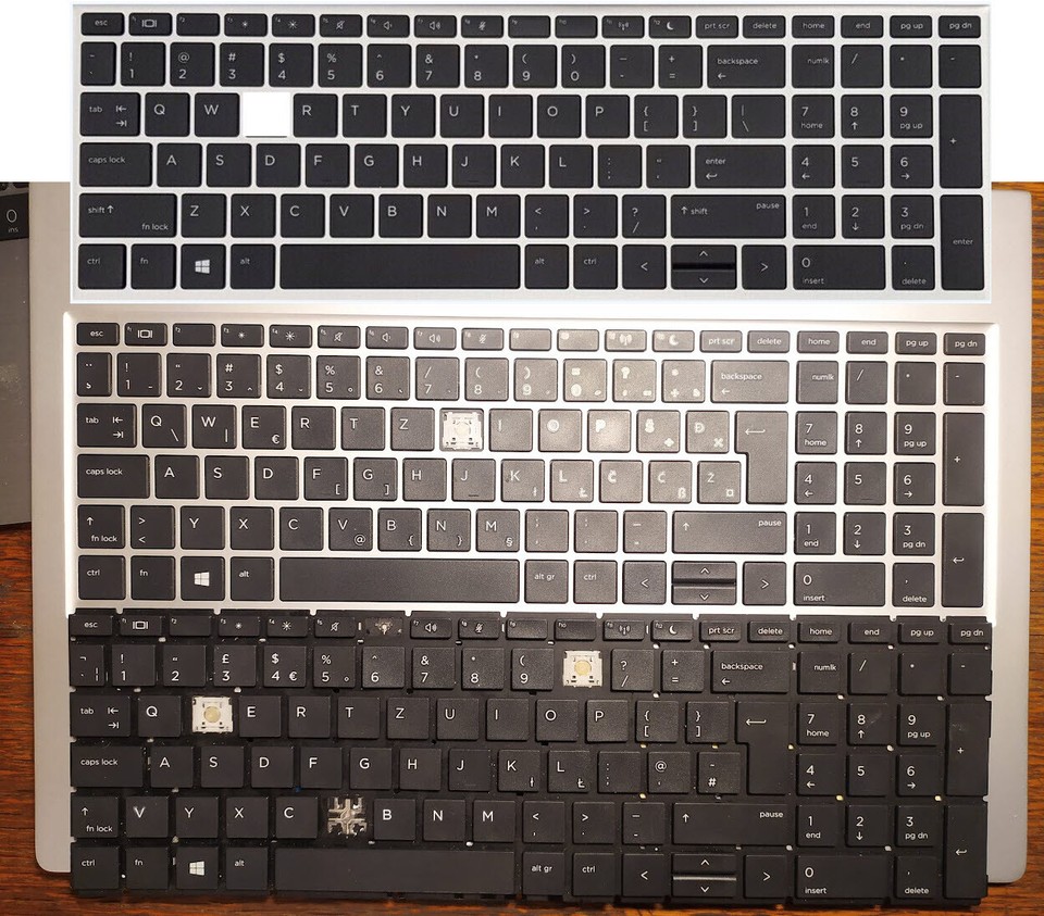 NW Keyboard KEY for HP Probook 450 G6 455 G6 470 G6 450 G7 455 G7 ...