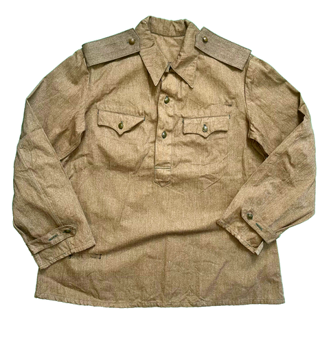 1960's Soviet RKKA Gimnasterka Tropical Tunic Size 3 Medium WWII Style ...
