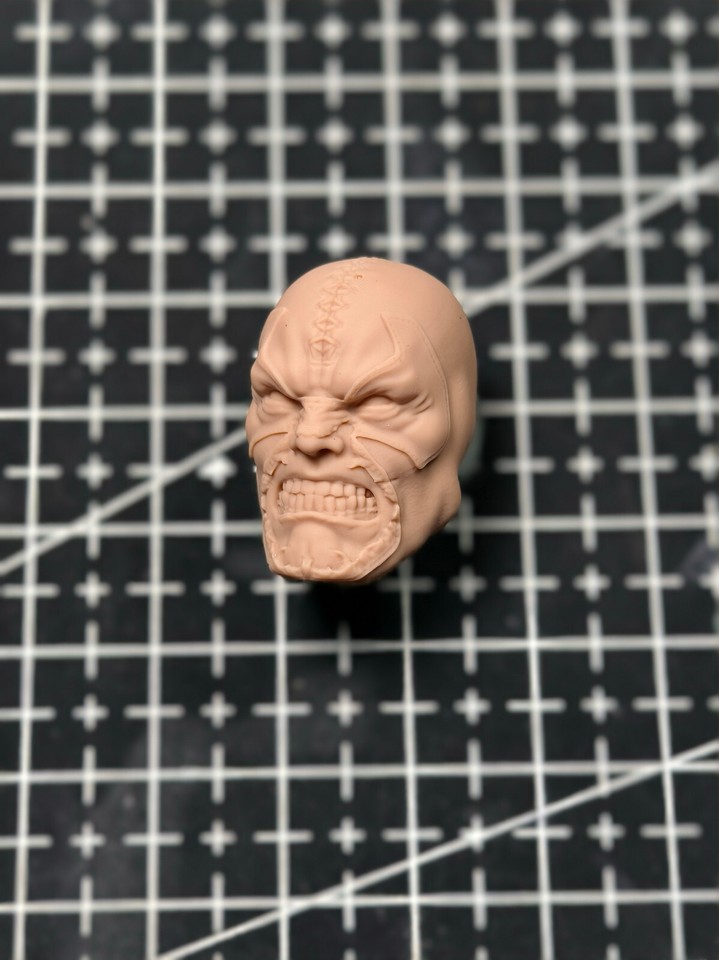 1/6 1/12 1/18 Bane Head Sculpt Carved For Male Action Figure Body Toys ...