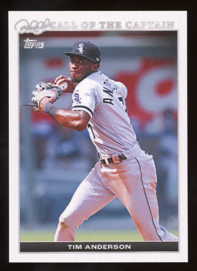 2022 Topps X - Derek Jeter - Call of the Captain - TIM ANDERSON #6 | eBay