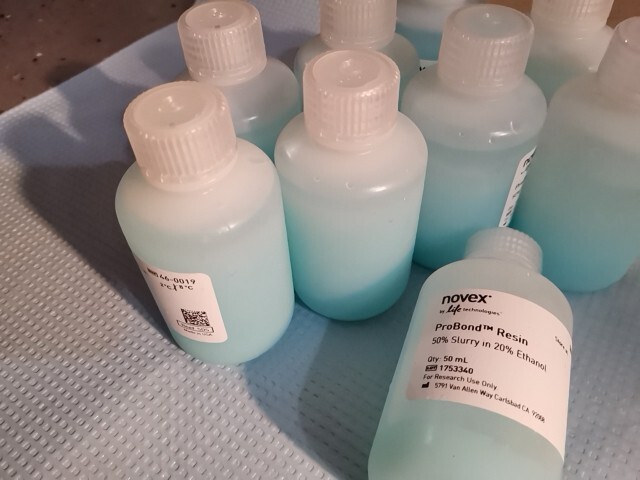 ProBond™ Nickel-Chelating Resin 50 ml Container | eBay