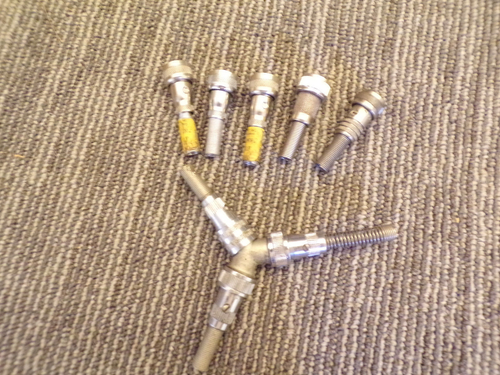 8 Amphenol 75-MC1F Switchcraft 2501F Connector w/ Kings Electronics 3 ...