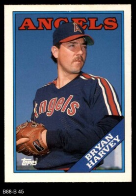 1988 Topps Traded #45 Bryan Harvey T Angels RC 8 - NM/MT | eBay