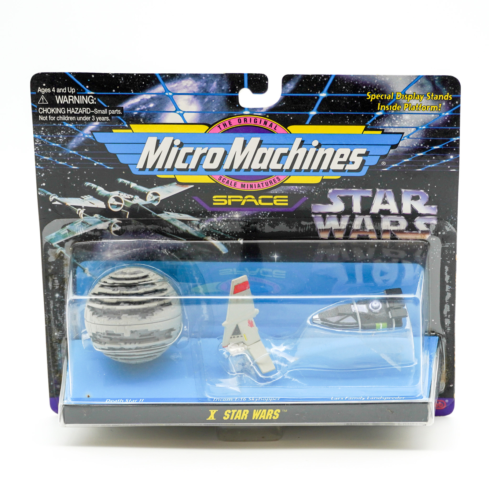X Star Wars Micro Machines Space Death Star II T-16 Skyhopper Galoob ...