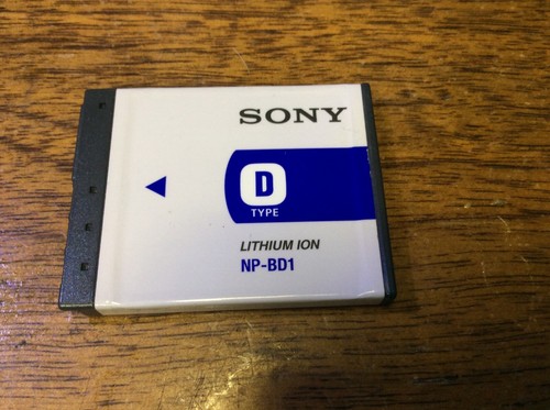 Sony BD1 for Sony NP-BD1 FD1 Type D CyberShot DSC-T77 T90 T900 TX1 G3 ...