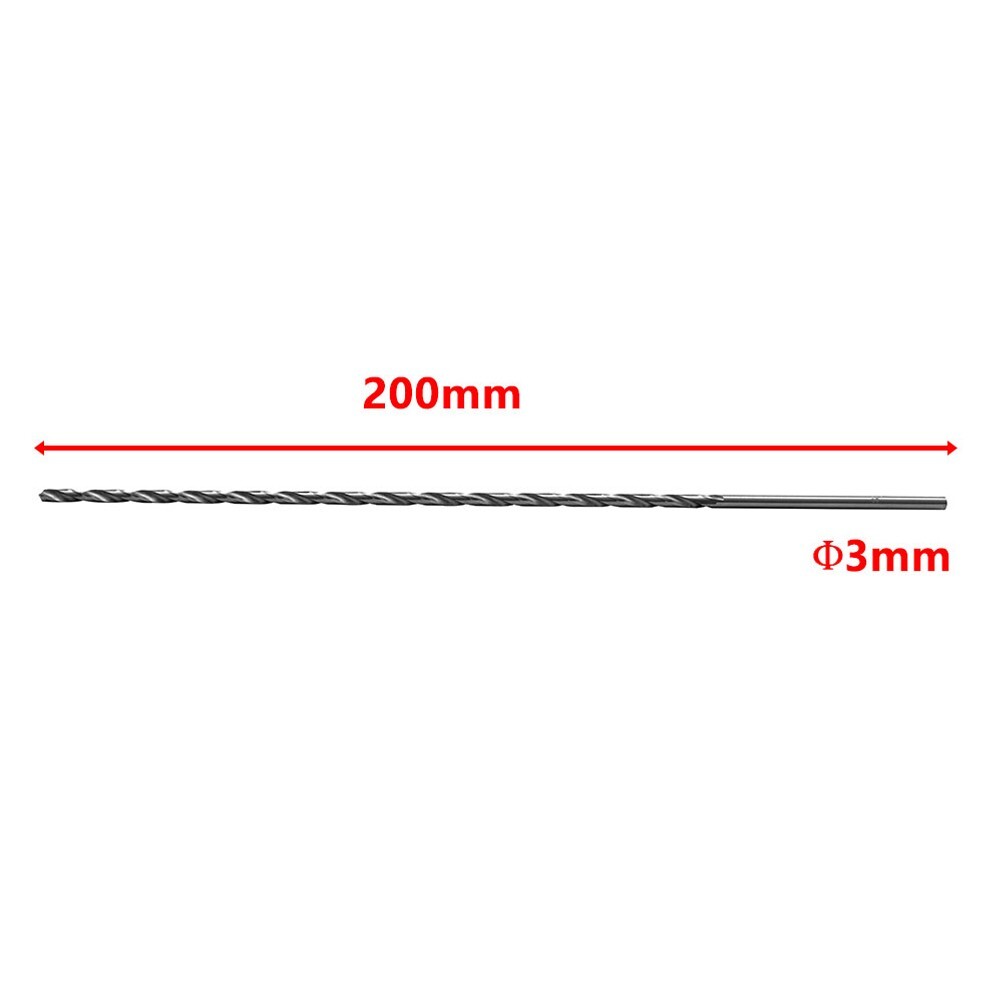 For Metal Drilling Drill Bits Tools For Die Steel Extra Long HSS Drill ...