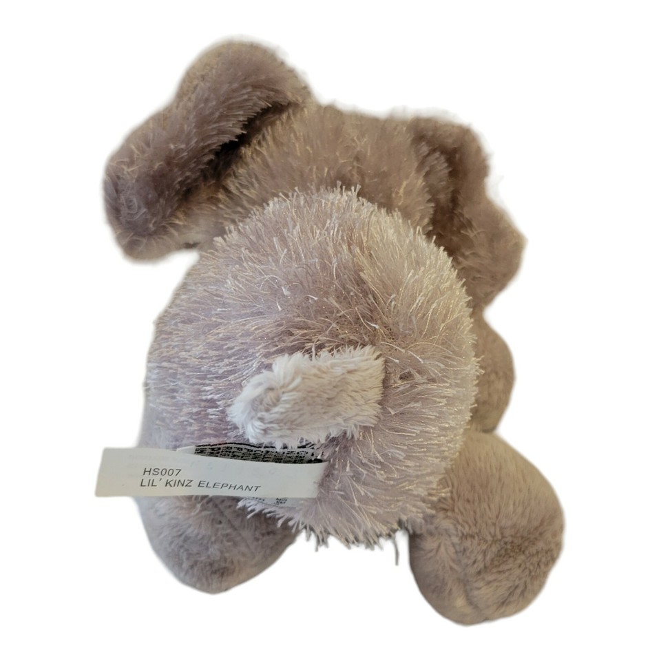 Ganz Webkinz Lil'Kinz Elephant HS007 Plush Stuffed Animal Toy NO CODE ...