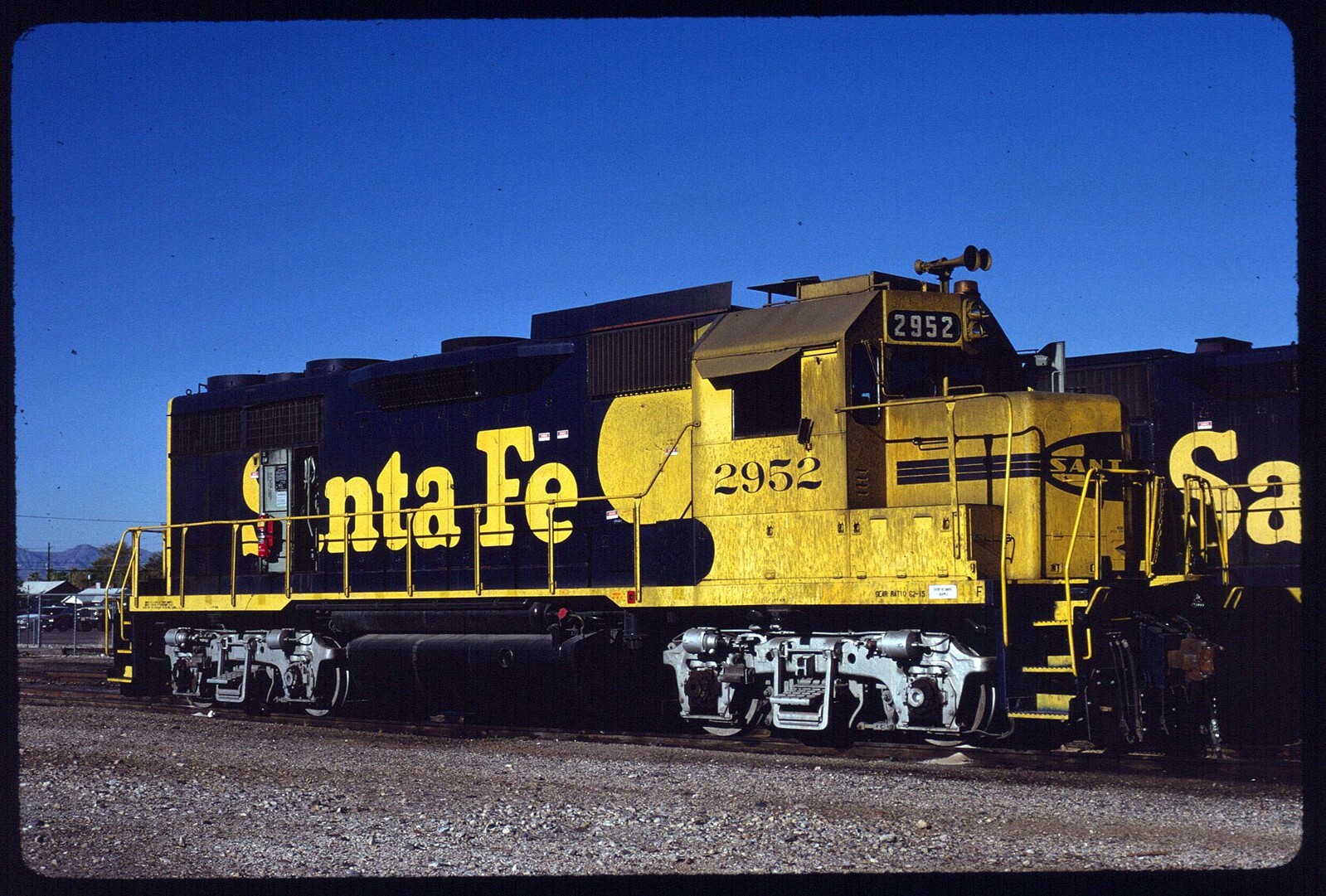 Original Rail Slide - ATSF Santa Fe Railway 2952 Phoenix AZ 8-20-1989 ...