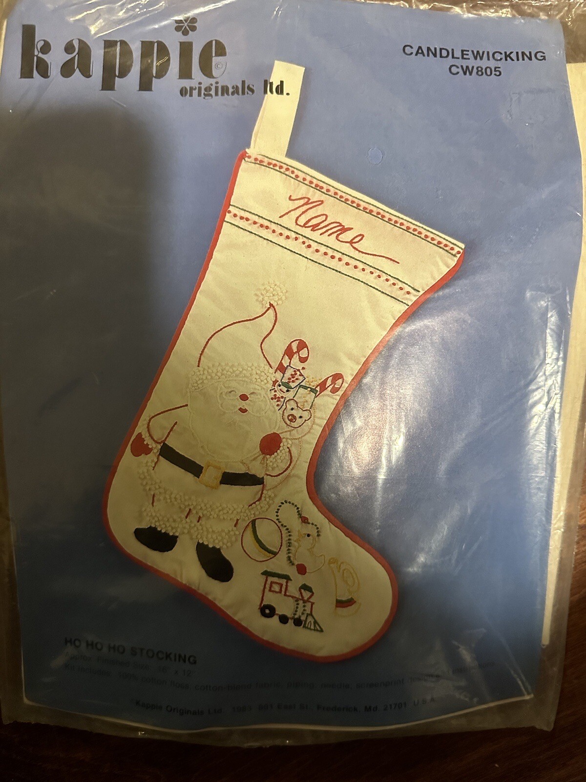 Kappie CANDLEWICK Ho Ho Ho Stocking | eBay