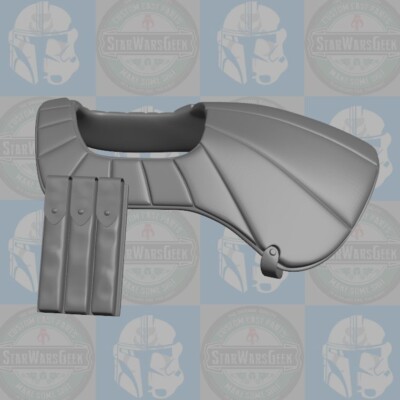 Clone ARC Trooper custom pauldron for 1:6 1:10 1:12 1:18 Star Wars ...