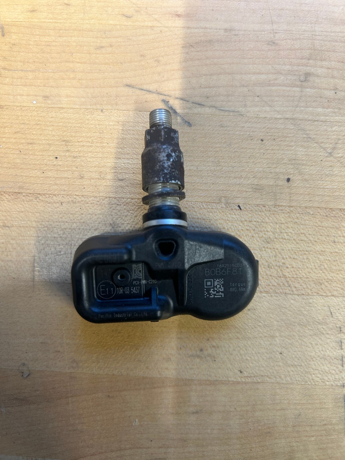 GENUINE TOYOTA YARIS MK3 2012 - 2019 TPMS Tyre Pressure Monitor System ...