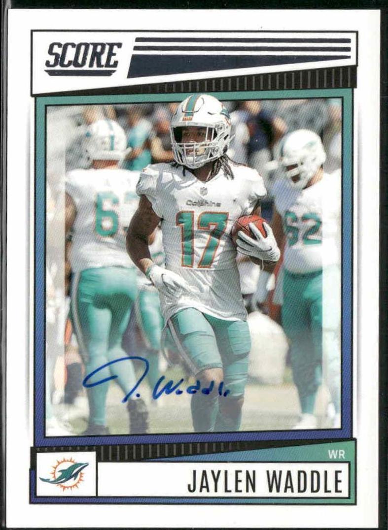 2022 Score - Jaylen Waddle #272 Signatures (AU) for sale online | eBay