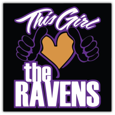 Baltimore Ravens Girl NFL Car Bumper Sticker Decal- 3'' or 5'' | eBay
