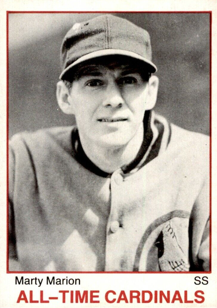 1983 TCMA 1942-46 St. Louis Cardinals - #4 Marty Marion for sale online ...