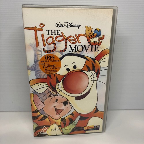 The Tigger Movie (VHS Tape) Animation, Animal, Adventure, Comedy ...