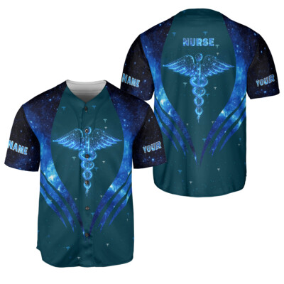 Personalized Nurse Baseball Jersey Shirt, Nurse Graduation Gifts ...