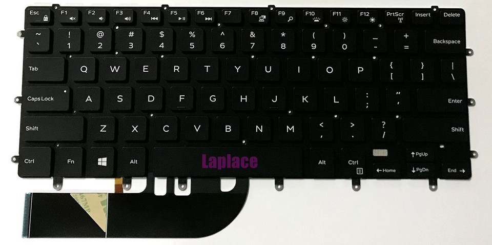 Brand New US keyboard for Dell Inspiron 7558 7568 XPS 9550 9560+backlit ...