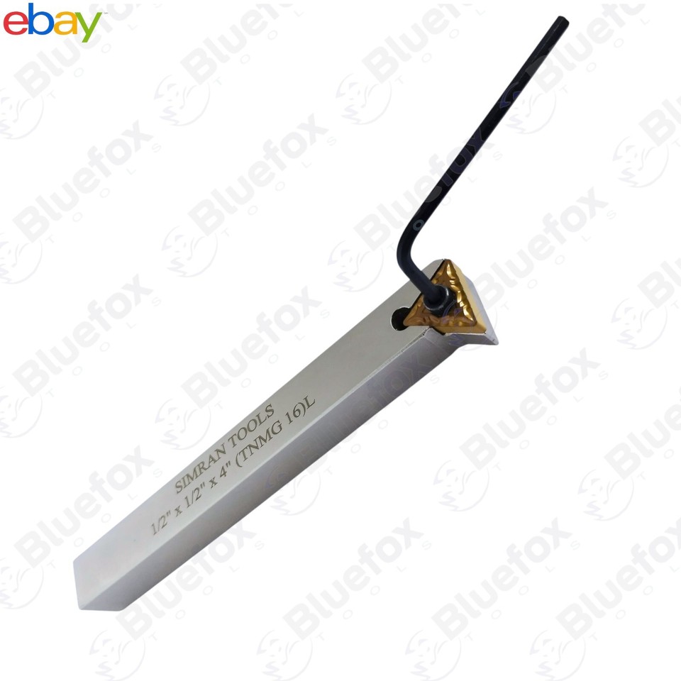 100mm Fly Cutter 3/4" Shank Head 1/2" Slot - Inc 2 cutters Carbide & M2 ...