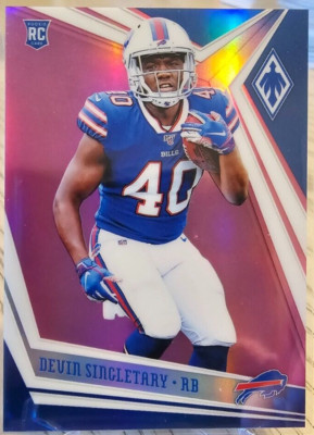 2019 Panini Phoenix Pink /199 Devin Singletary RC #137 Buffalo Bills | eBay