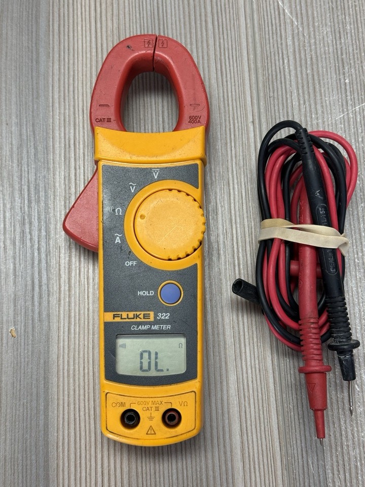 Fluke 322 Clamp Meter | eBay