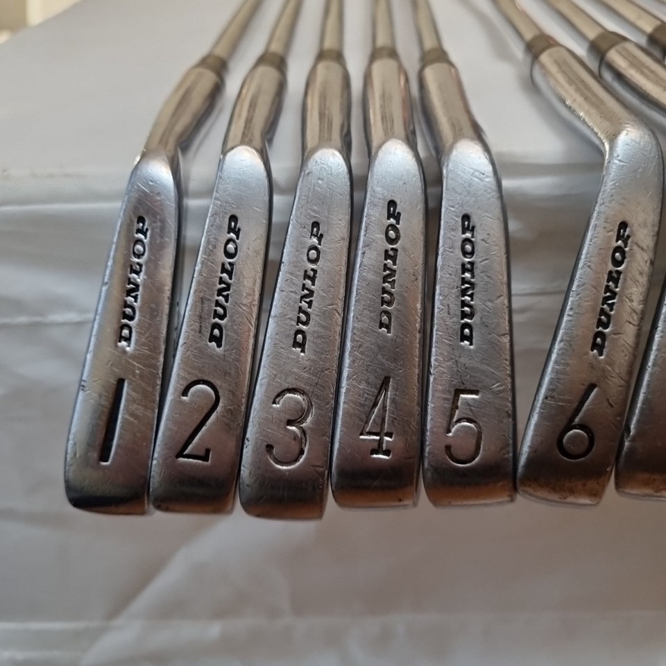 DUNLOP MAXFLI AUSTRALIAN BLADE GOLF IRONS 1-9 + PW (10 Irons) Steel ...