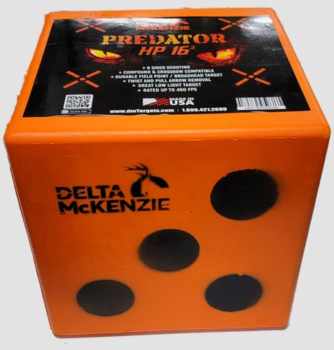 Delta McKenzie Predator HP 16 Archery Target, Up to 450FPS, 16" x 16" x ...