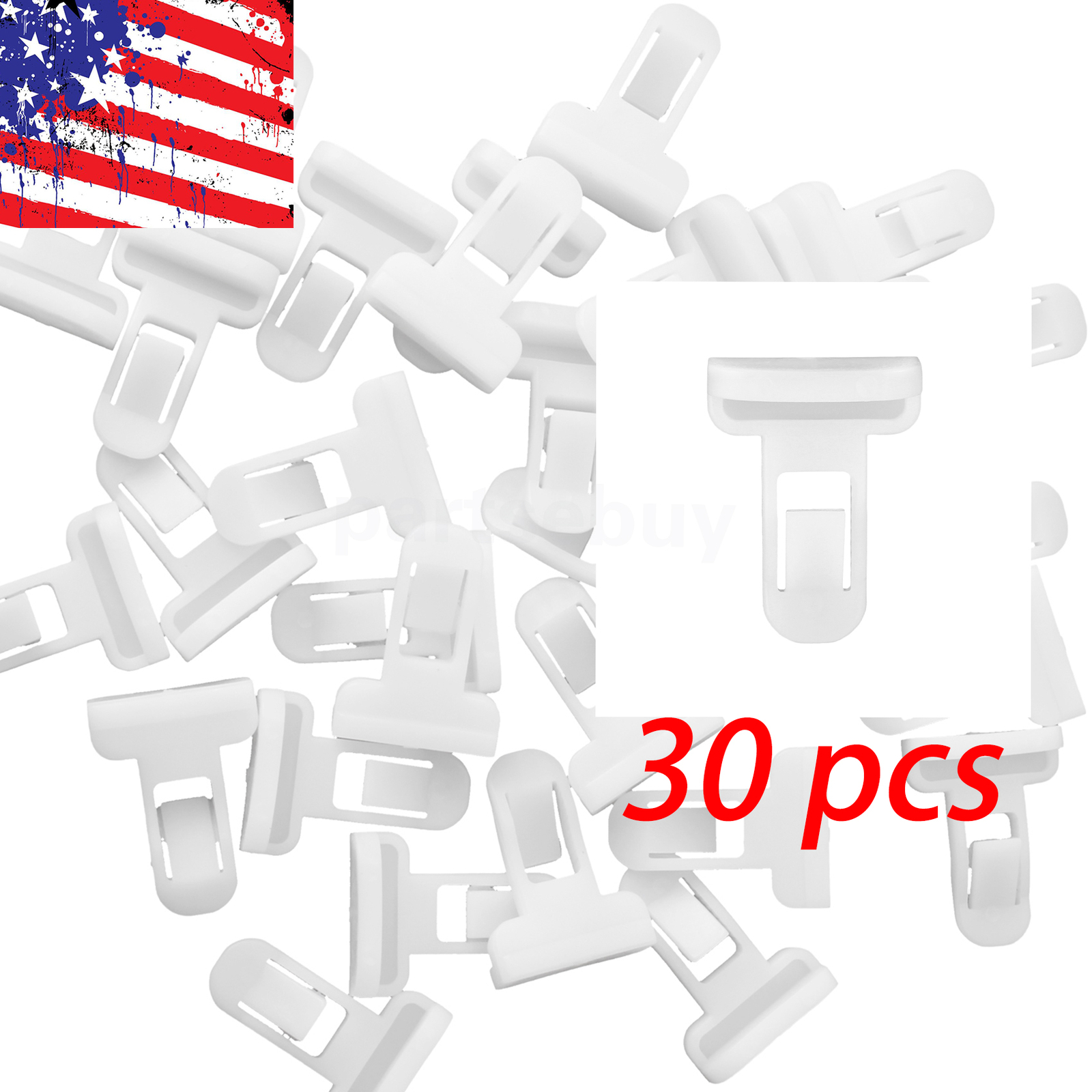 30pcs Front Rear Spoiler Clips 7539235220 75392-0K010 for Toyota RAV4 ...