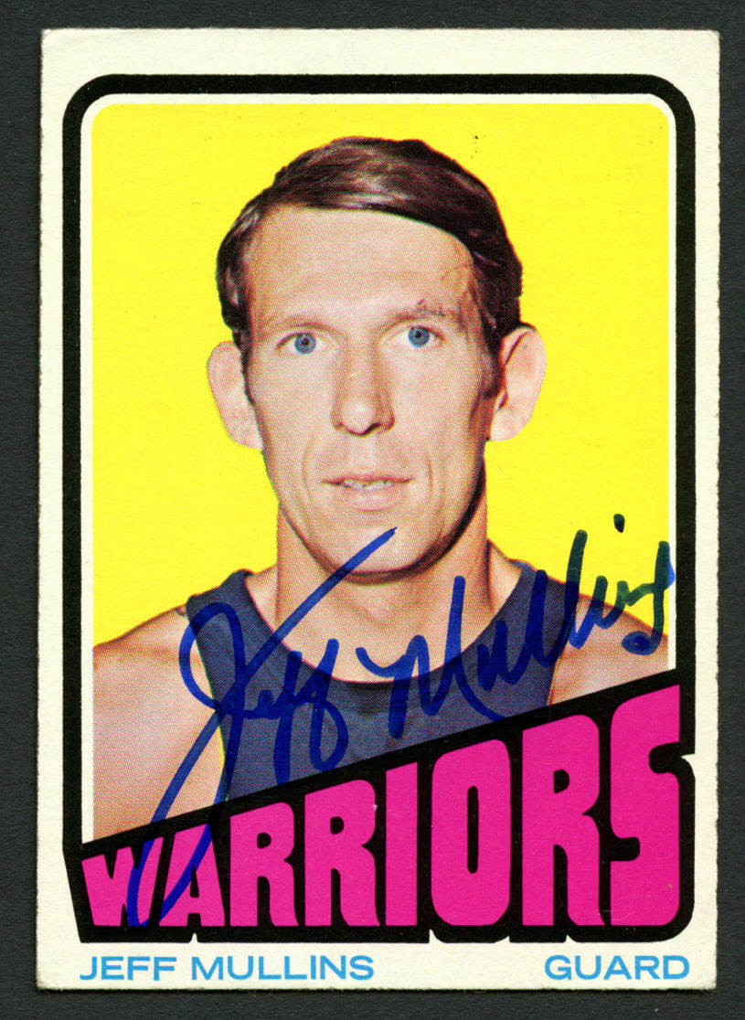 Jeff Mullins #85 signed autograph auto 1972-73 Topps Basketball Trading ...