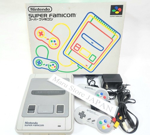 SNES Nintendo Super Famicom Console Select Color & Accessory Tested ...