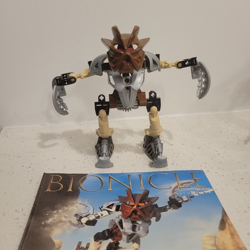 LEGO Bionicle Toa Pohatu NUVA - Set 8568 - All Parts & Manual | eBay