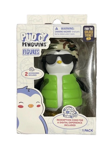 Pudgy Penguins Samurai Figure Series 1 (Find The Golden Ticket) | eBay