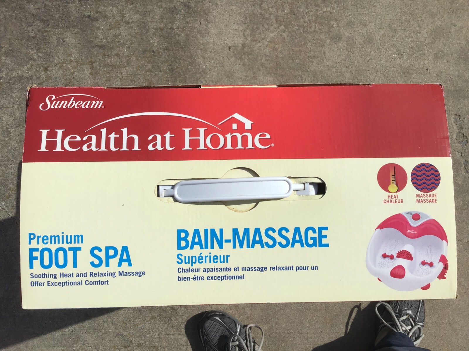 Sunbeam Health at Home Premium Foot Spa (new)(SBH1700) | eBay