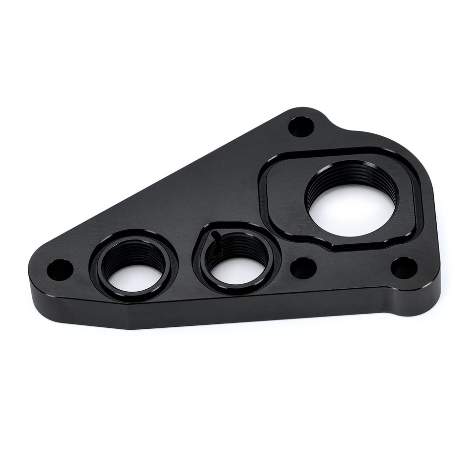 For 96-10 Ford 4.6L 5.4L Billet Oil Filter Relocation Kit Mustang GT ...