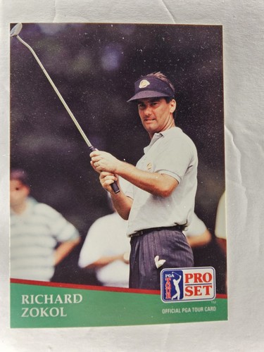 1991 PGA Pro Set PGA Tour Golf Card #35 Richard Zokol | eBay