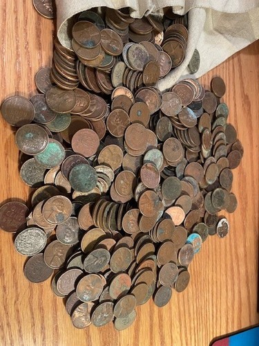 Lot of 1500 Lincoln CULL Wheat Penny Cents. WHEAT Pennies. CULLS. 30 ...