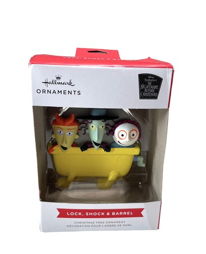 Nightmare Before Christmas Lock, Shock, and Barrel 2021 Ornament ...