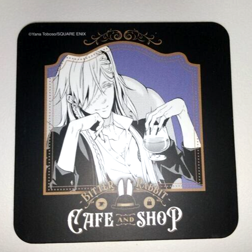 Black Butler Bitter Rabbit Cafe Black Label Paper Coaster Undertaker ...