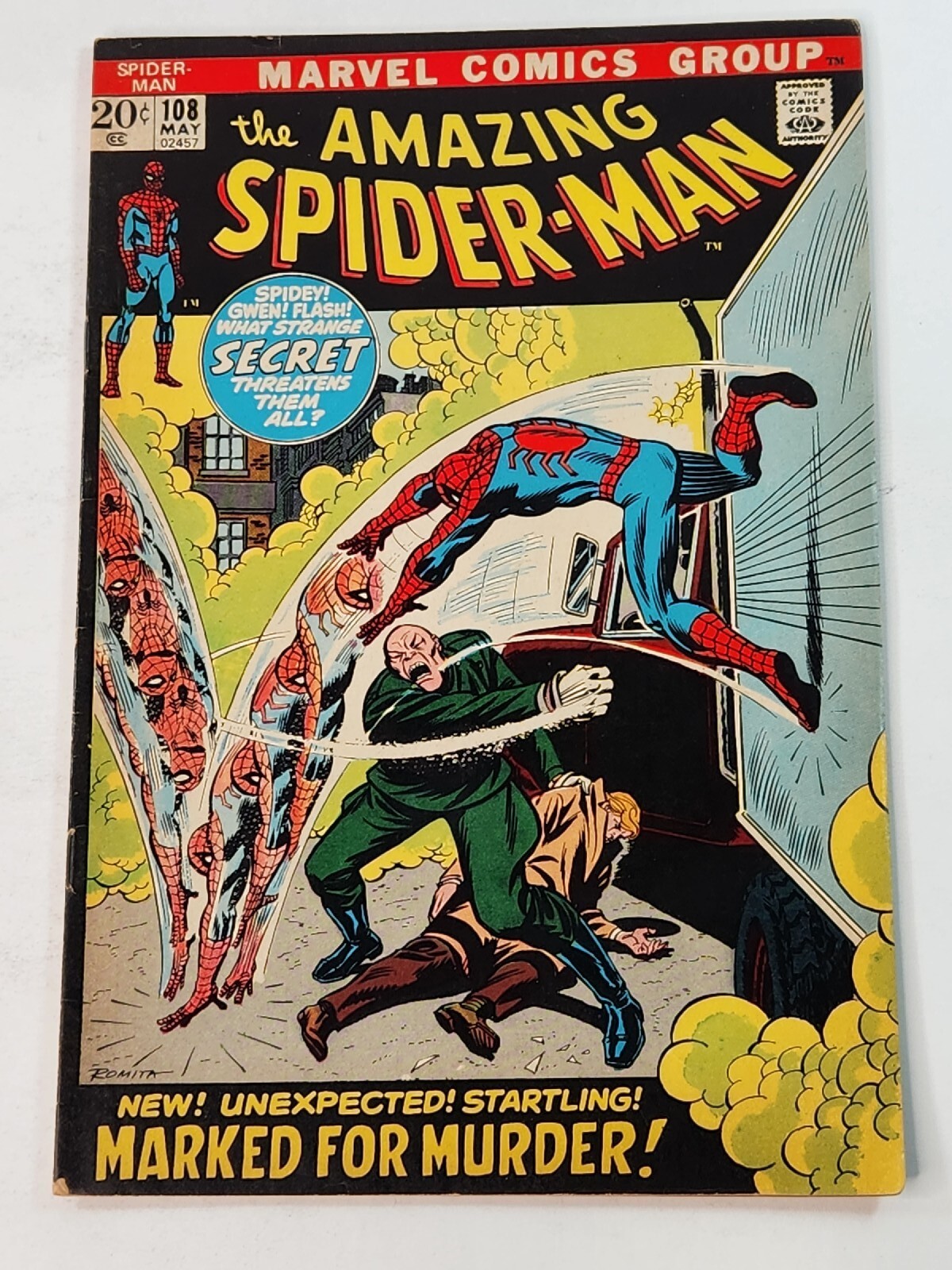 Amazing Spider-Man 108 1st App Sister Sun Sha Shan Nguyen Bronze Age ...