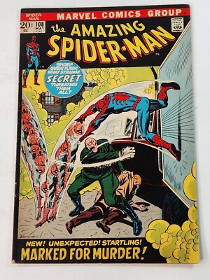 Amazing Spider-Man 108 1st App Sister Sun Sha Shan Nguyen Bronze Age ...