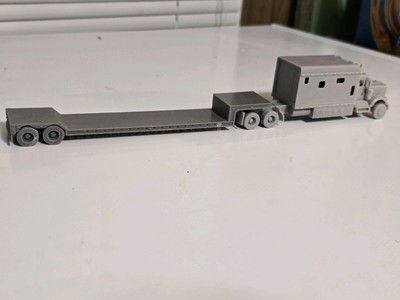 Ho Scale Double Drop Flatbed Trailer Undecorated Kit 3d Printed | eBay
