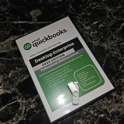 INTUIT QUICKBOOKS Desktop Enterprise 2024 Full USB/DVD For windows | eBay