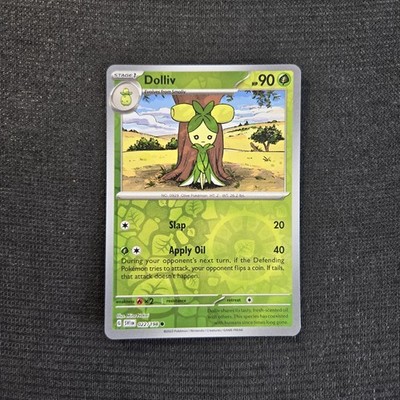 Pokemon TCG Scarlet & Violet Base Set Dolliv Reverse Holo Card 22/198 ...