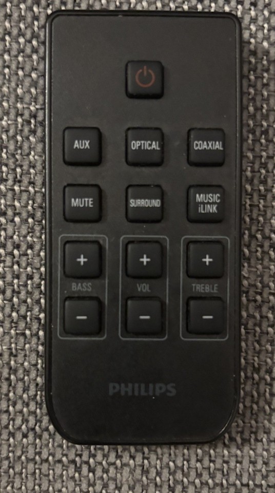 Works! Philips Soundbar, Subwoofer, & Remote CSS2123B/F7 Video In ...