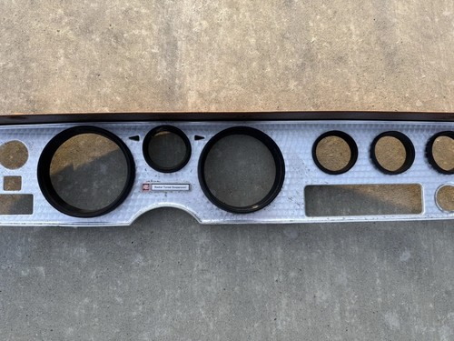 70-81 Firebird Trans Am Spun Aluminum Dash Bezel Trim Original GM with ...