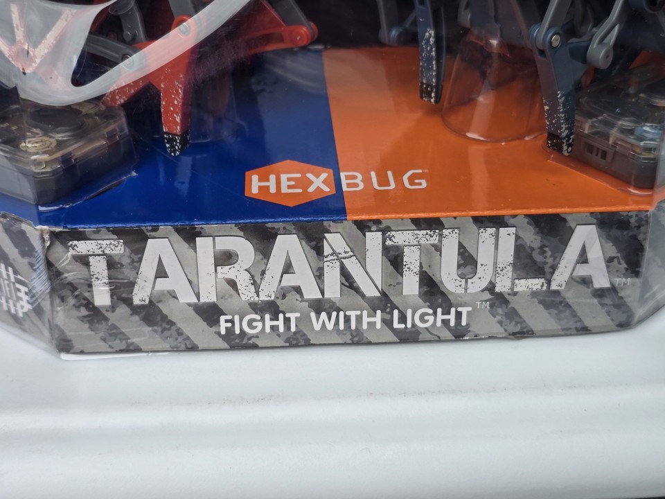 Hexbug Battlebots Battle Ground Tarantula Robots Dual Pack Spider Fight ...