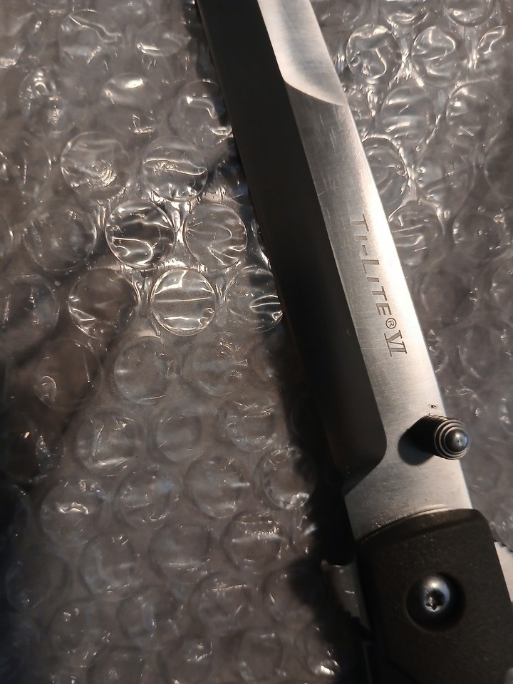 Cold Steel Ti-Lite 6 Zytel Handle Od Green Coyote Tan Aus 8 Folding ...