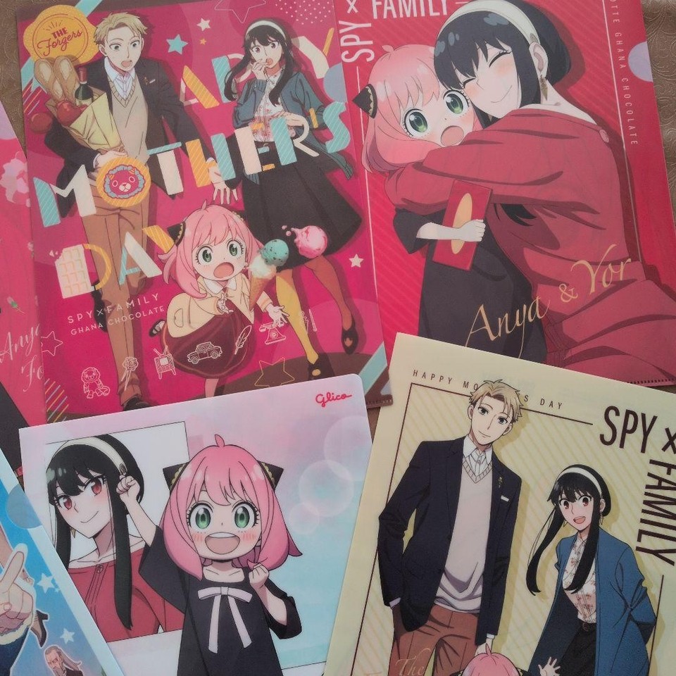 SPY×FAMILY Anya Clear File Set 6 Pc Used Great Condition, Minor Wear ...