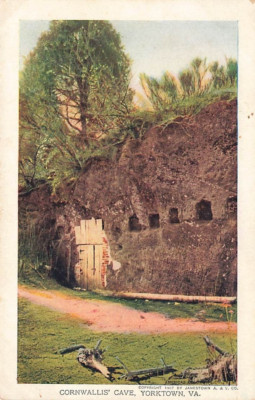 Postcard Cornwallis Cave Yorktown Jamestown Exposition Virginia NH1 | eBay