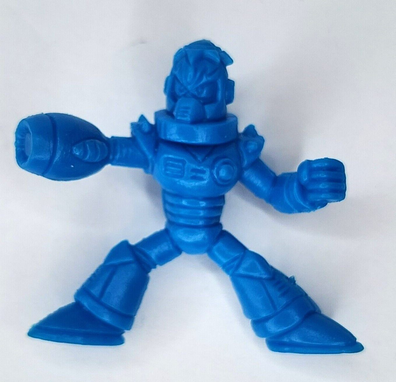 Mega Man Rockman 1.5" Mega Water S Dark Blue Rubber Keshi Mini Figure ...