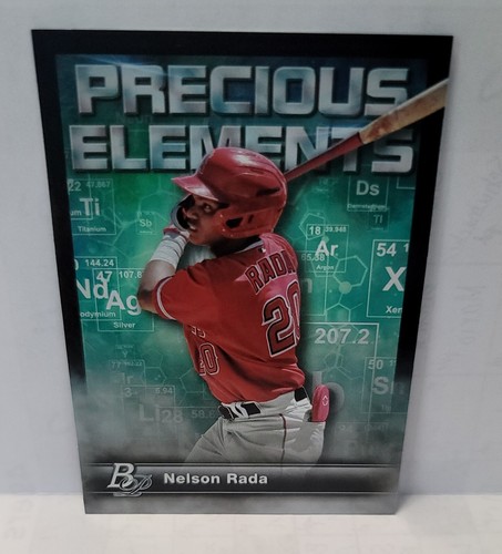 2023 Bowman Platinum #PE-7 Nelson Rada Precious Elements Insert Card ...